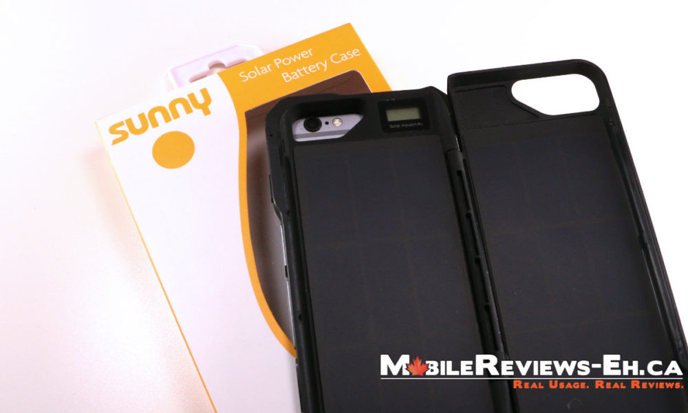 Sunny Case Review – Solar powered iPhone 6(s) case – Mobile Reviews Eh